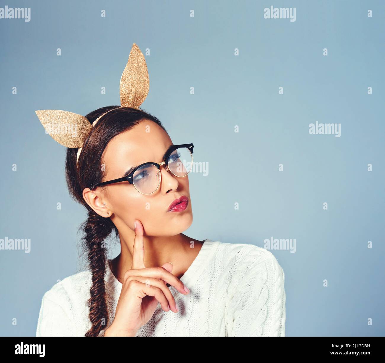 Happy adult person plain background hi-res stock photography and images ...