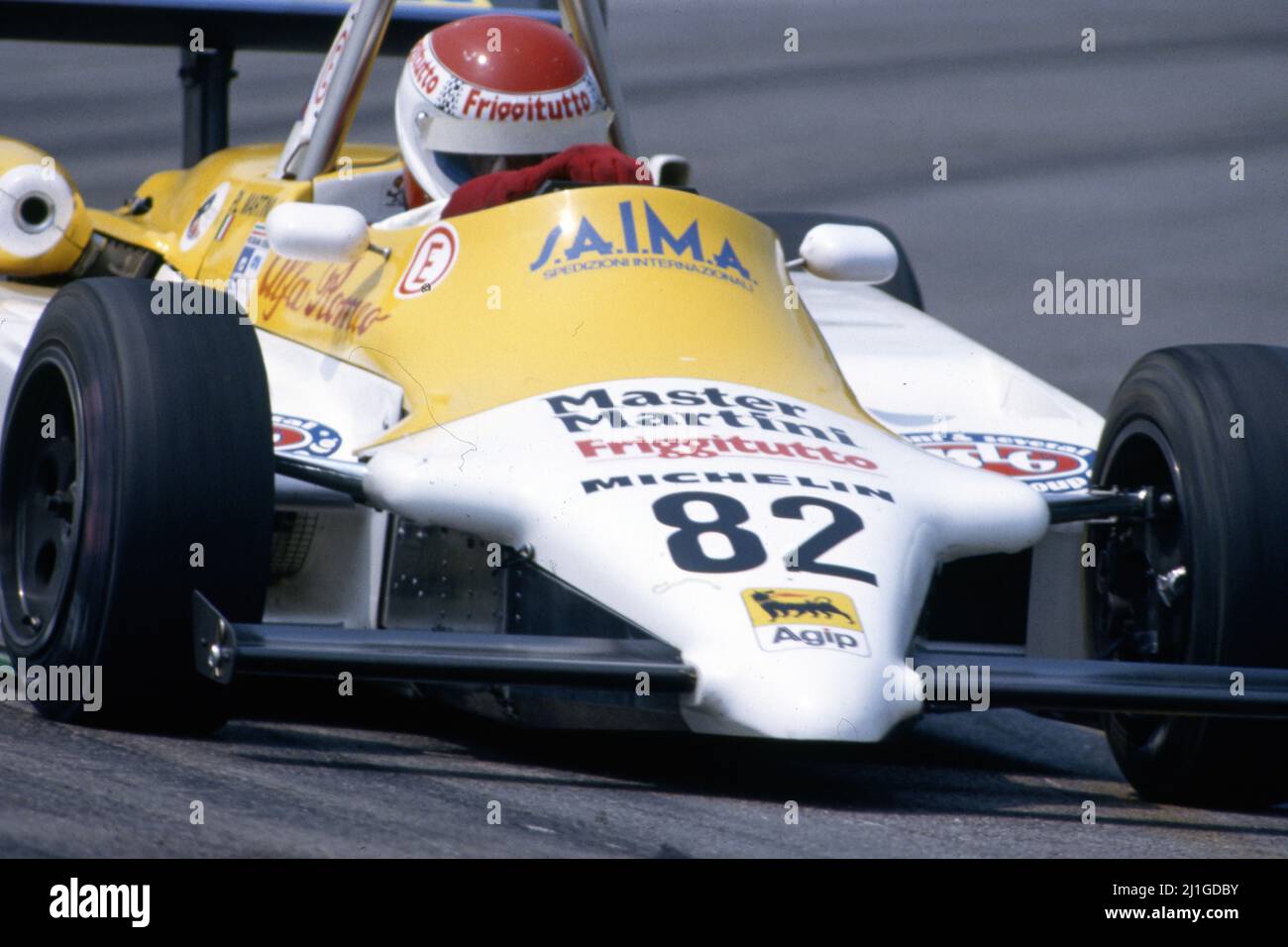 Pierluigi Martini (ITA) Ralt Rt3 Alfa Romeo Novamotor Team Pavesi Stock ...