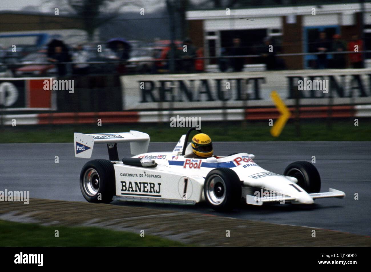 Ayrton Senna da Silva (BRA) Ralt RT3 Toyota Stock Photo - Alamy