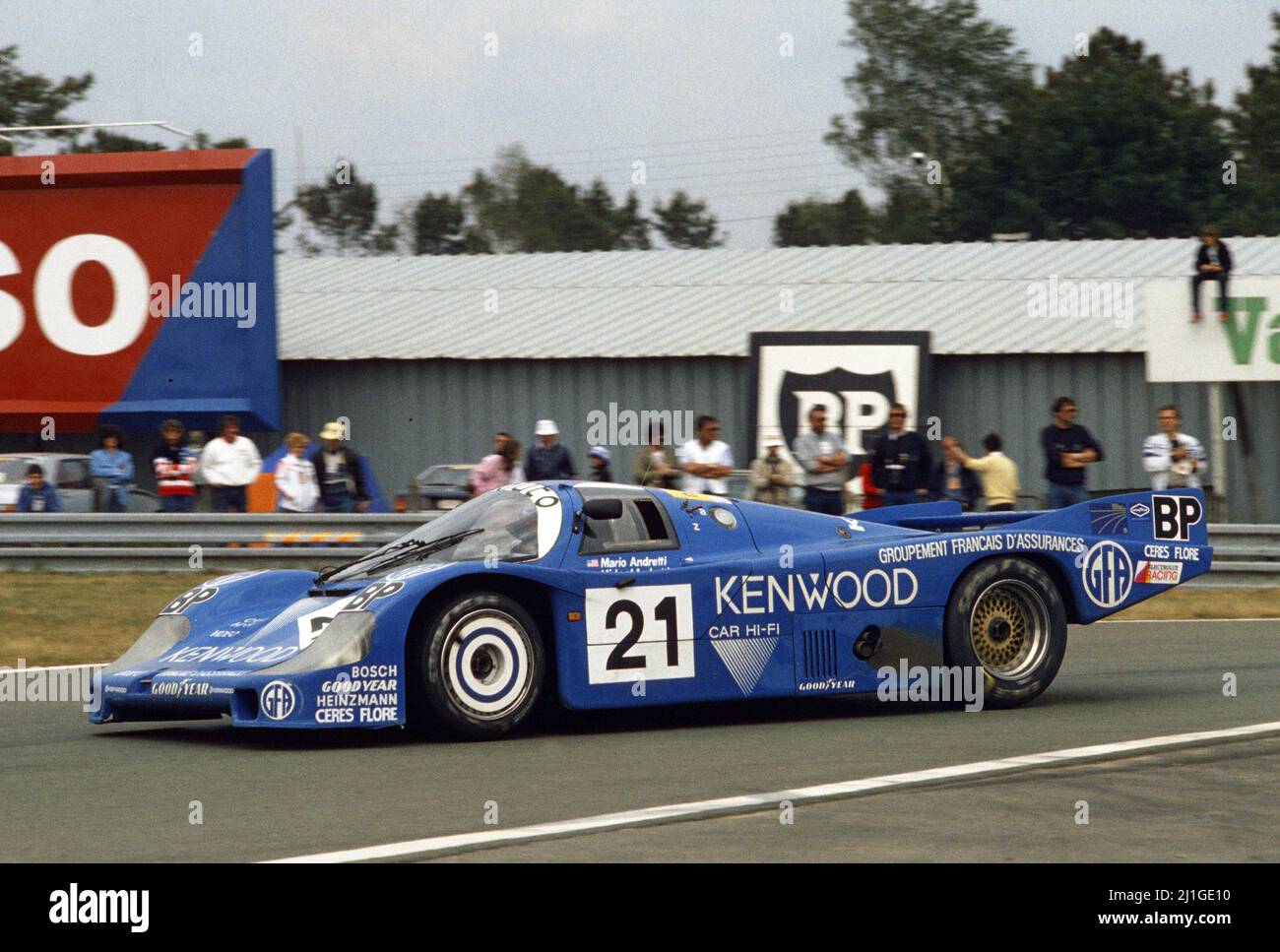 Mario Andretti (USA) Michael Andretti (USA) Philippe Alliot (FRA ...