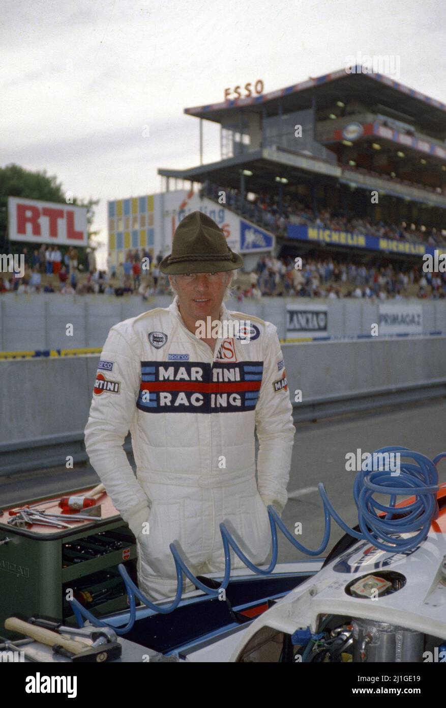 Hans Heyer (GER) Lancia Martini Stock Photo - Alamy