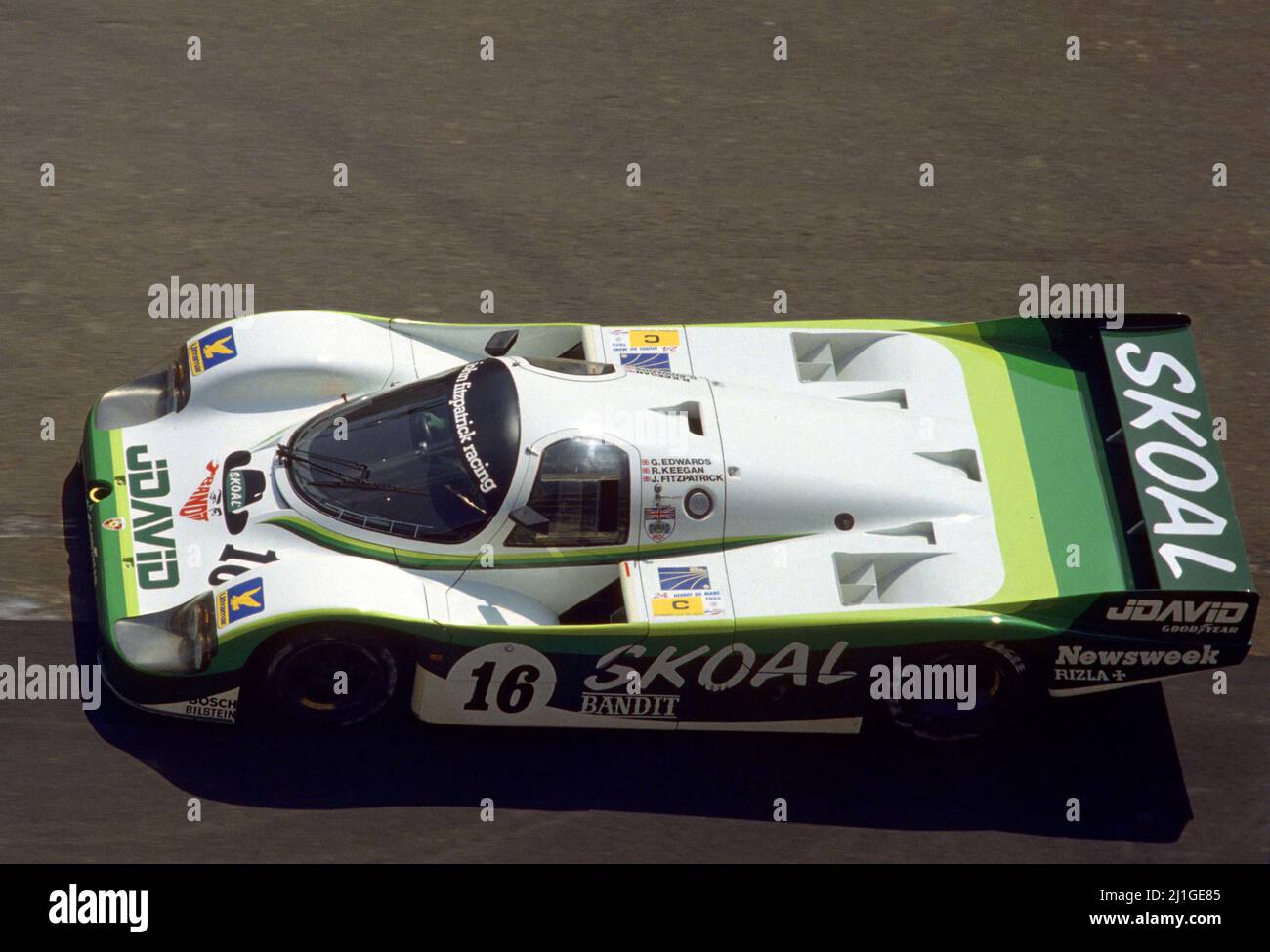 John Fitzpatrick (GBR) Guy Edwards (GBR) Rupert Keegan (GBR) Porsche ...