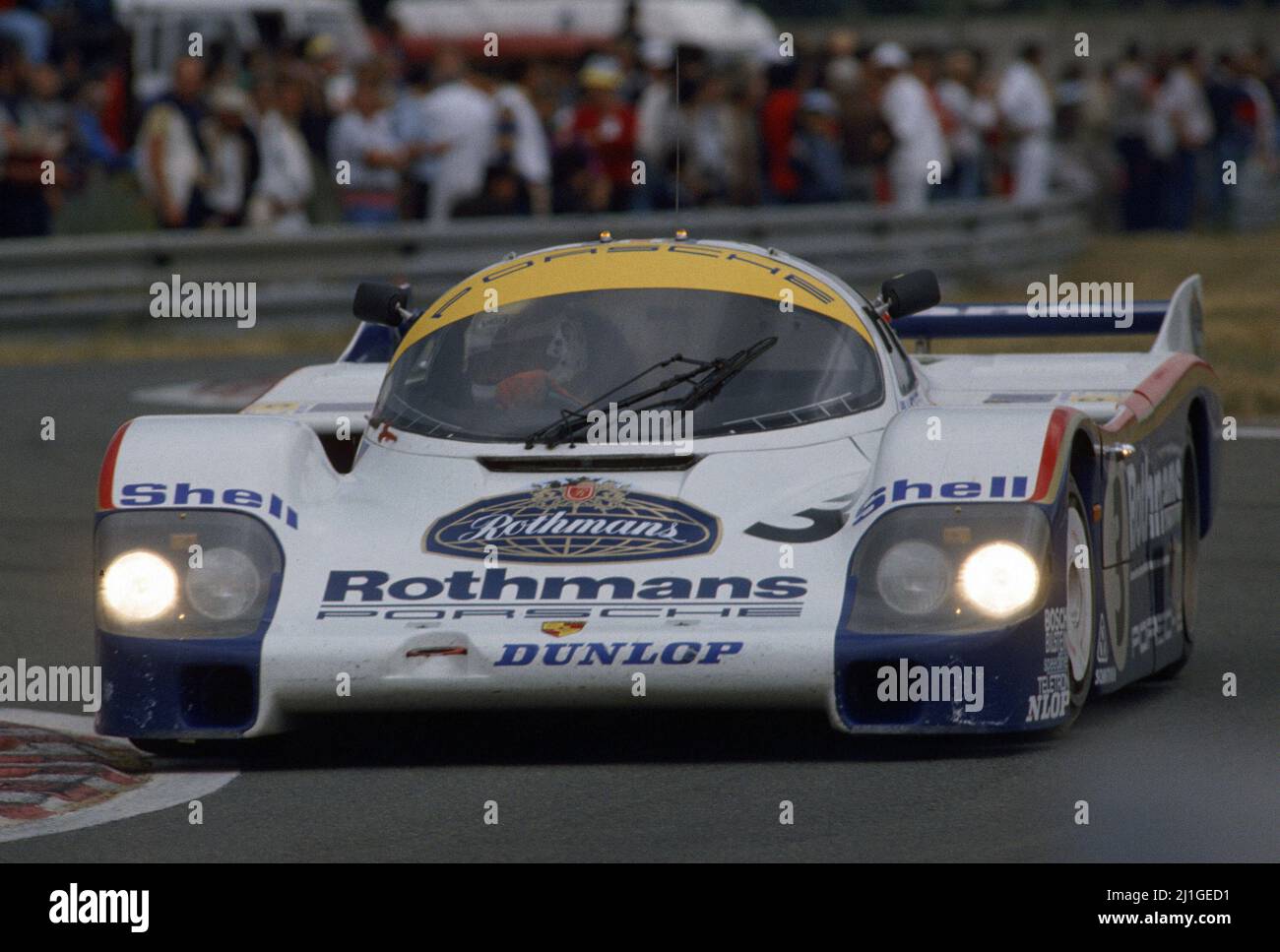 Vern Schuppan (AUS) Hurley Haywood (USA) Al Holbert (USA) Porsche 956 ...
