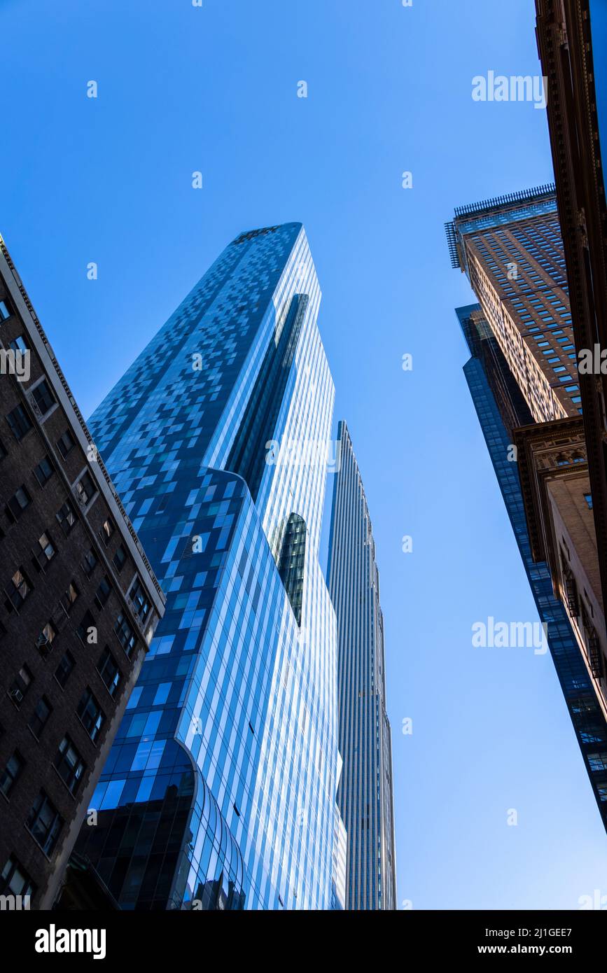 Ultra luxury high-rise residential buildings stand in the Billionaires ...