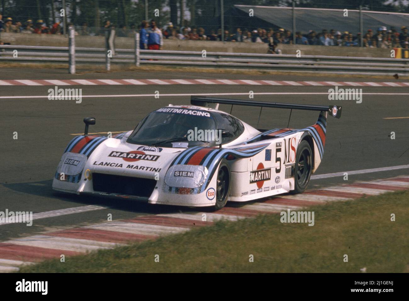 Hans Heyer (GER) Piercarlo Ghinzani (ITA) Michele Alboreto (ITA)Lancia ...
