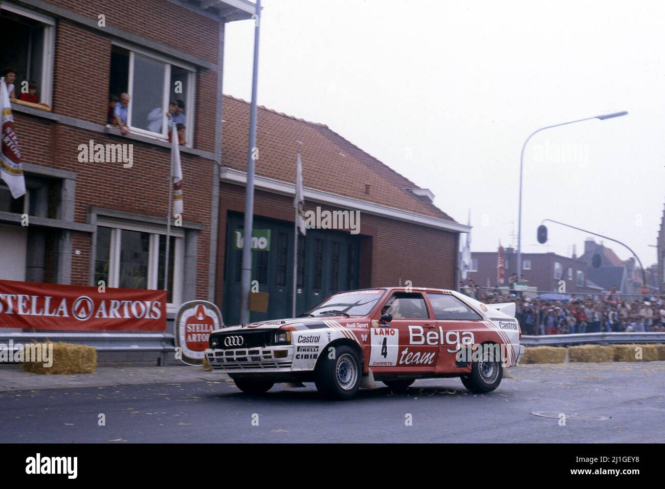Marc Duez (BEL) Willy Lux (BEL) Audi Quattro GrB Audi Sport Belga Team ...
