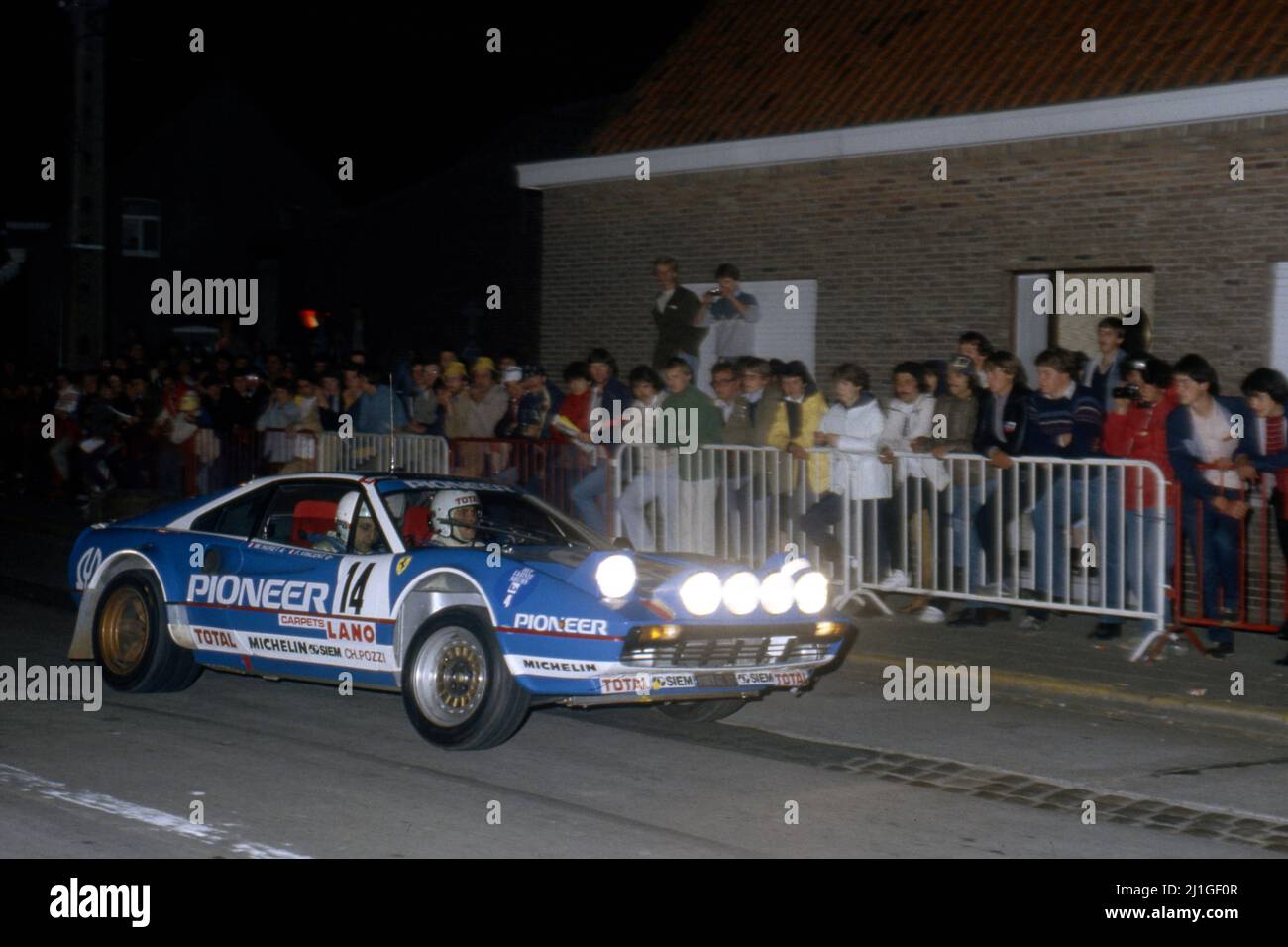 Francis Vincent (FRA) Willy Huret (FRA) Ferrari 308 GTB Gr4 Pioneer ...