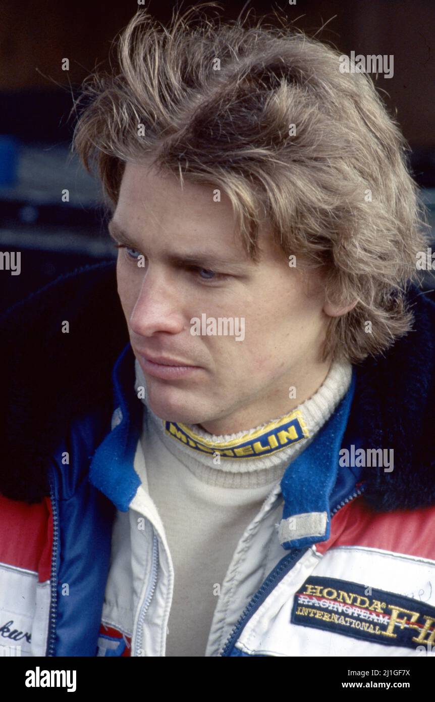Mike Tackwell (NZ) Ralt RH6/83H Honda Ralt Racing Stock Photo - Alamy