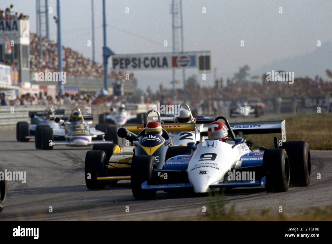 Mike Tackwell (NZ) Ralt RH6/83H Honda Ralt Racing Stock Photo - Alamy