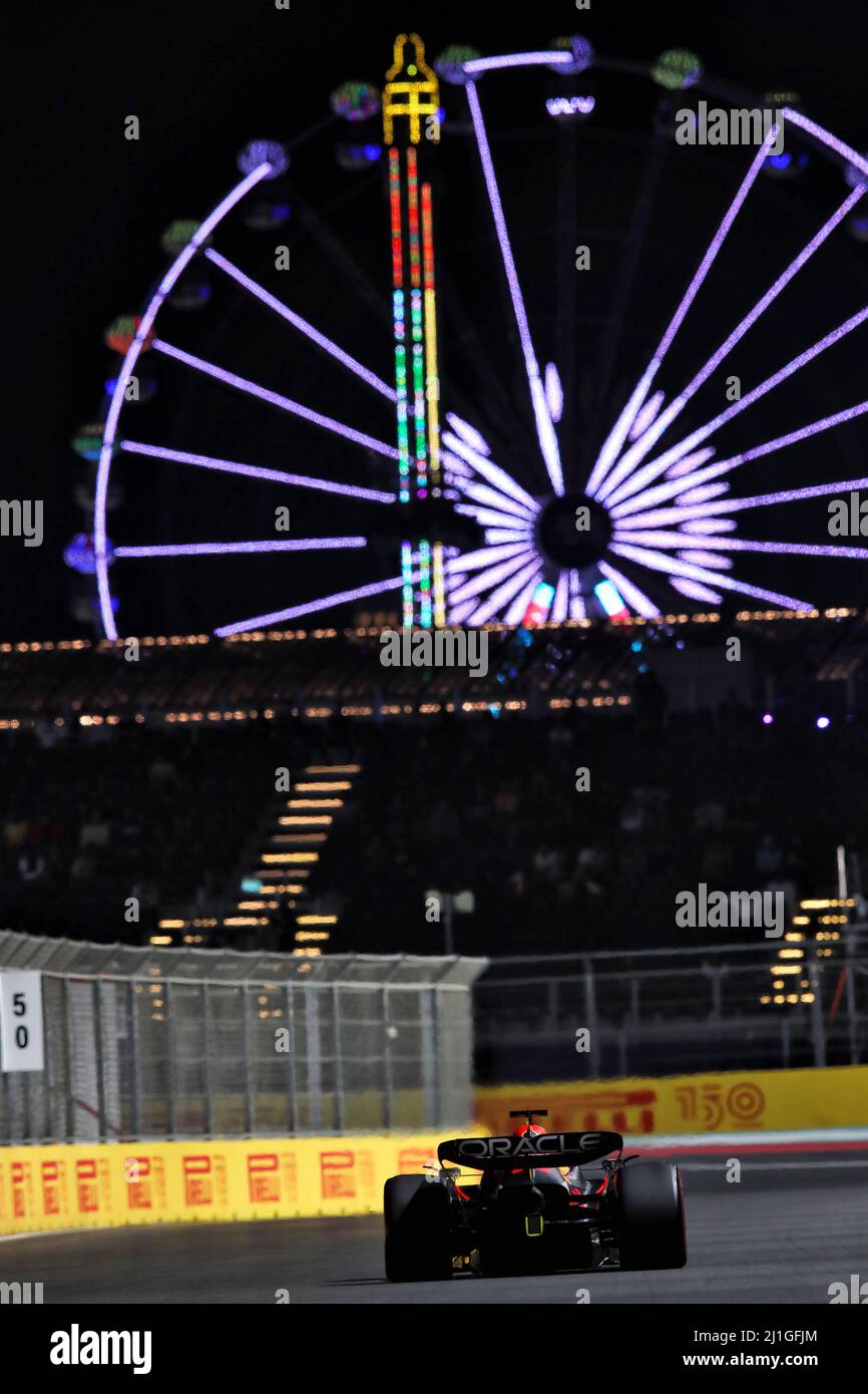 Jeddah, Saudi Arabia. 25th Mar, 2022. Max Verstappen (NLD) Red Bull ...