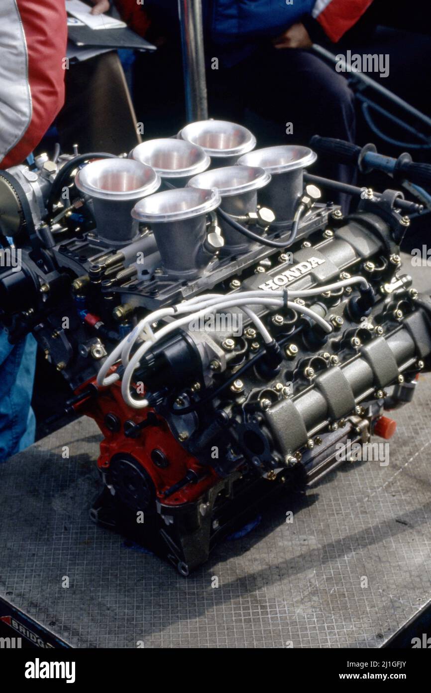 Formula two Ralt RH6/83H Honda engine Stock Photo - Alamy