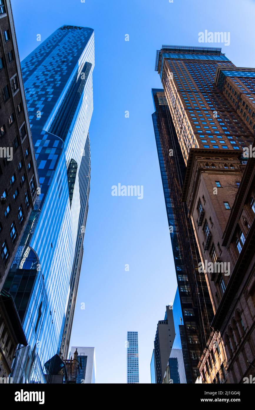 Ultra luxury high-rise residential buildings stand in the Billionaires ...