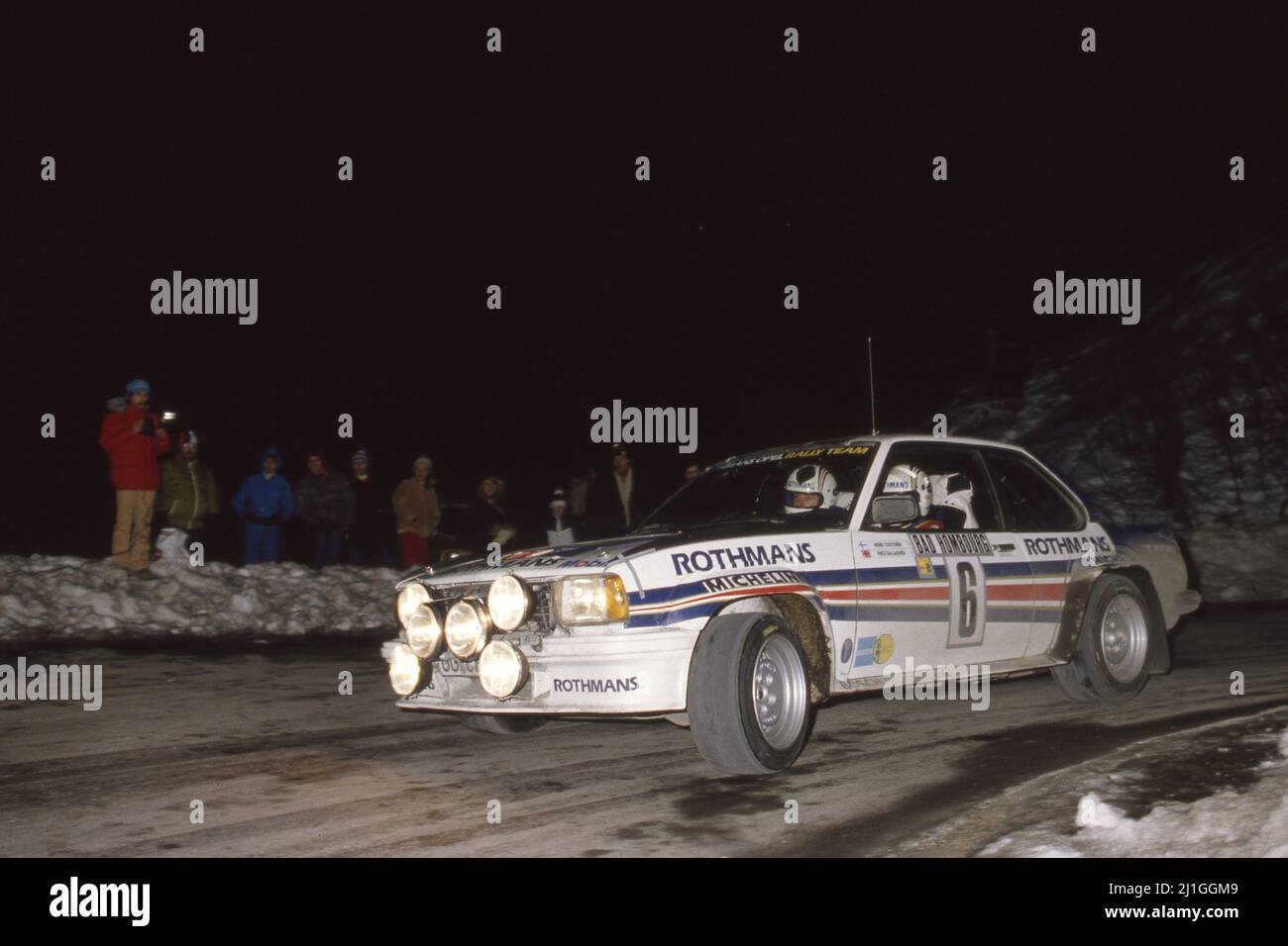 Henri Toivonen (FIN) Fred Gallagher (GBR) Opel Ascona 400 GrB Rothmans ...