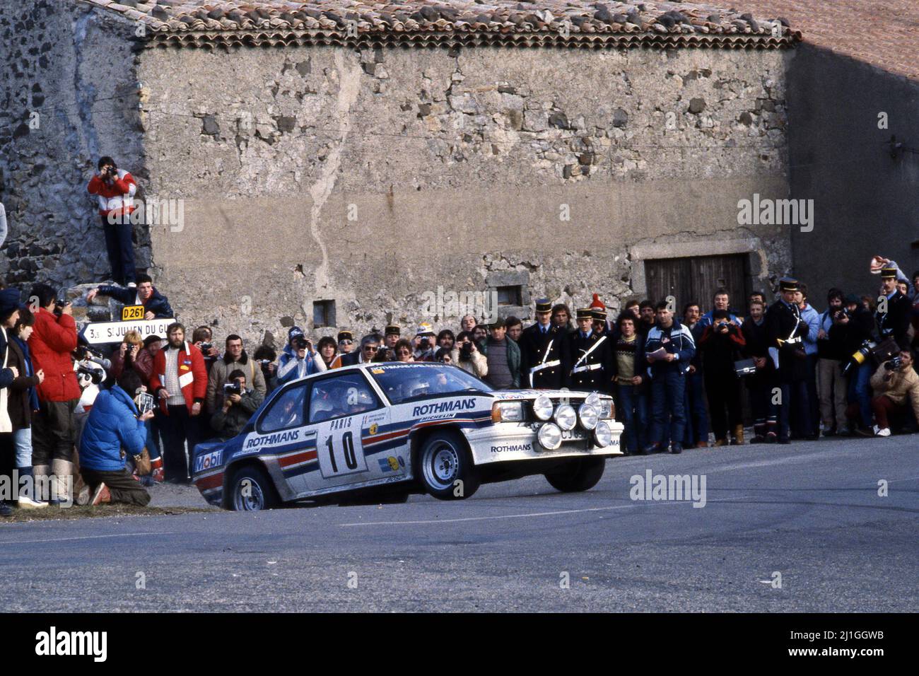 Guy Frequelin (FRA) Jean Francois Fauchille (FRA) Opel Ascona 400 GrB ...