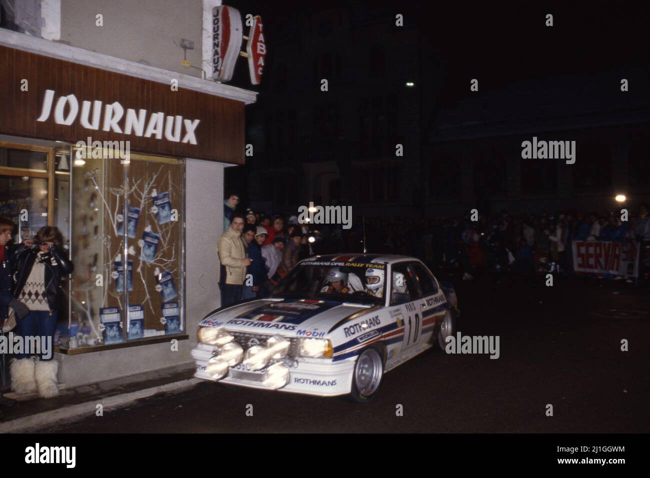 Guy Frequelin (FRA) Jean Francois Fauchille (FRA) Opel Ascona 400 GrB ...