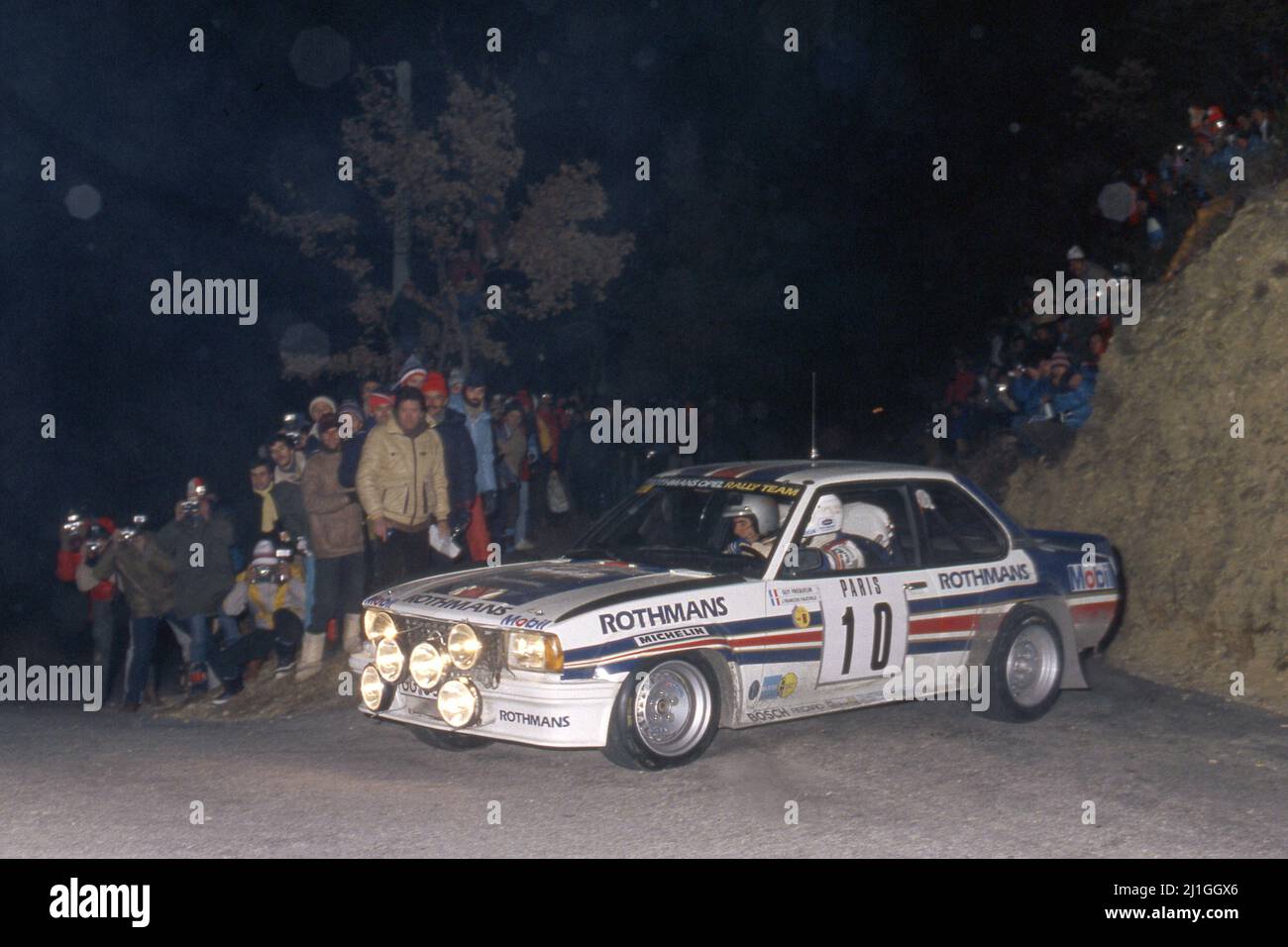 Guy Frequelin (FRA) Jean Francois Fauchille (FRA) Opel Ascona 400 GrB ...