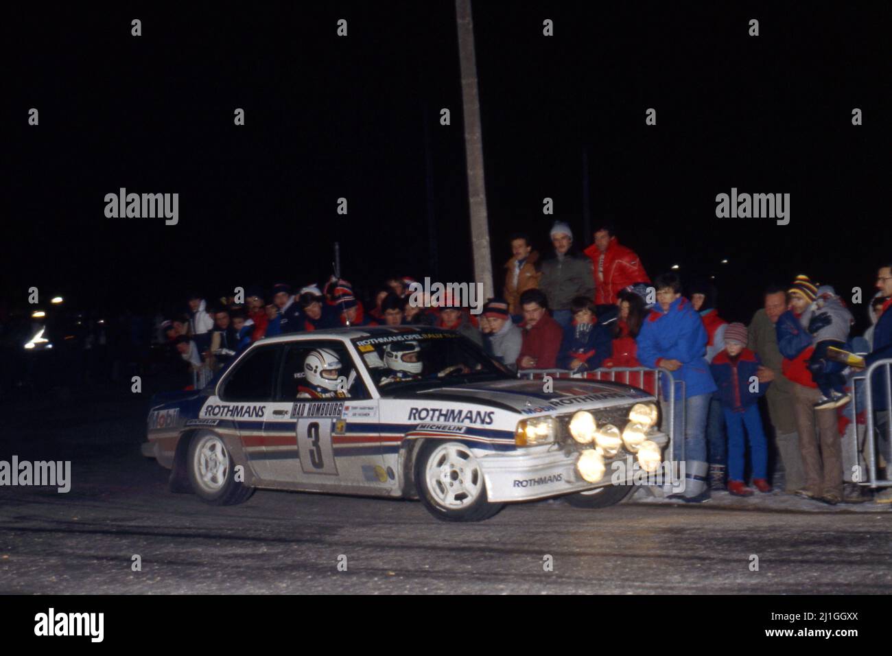 Ari Vatanen (FIN) Terry Harryman (GBR) Opel Ascona 400 GrB Rothmans ...