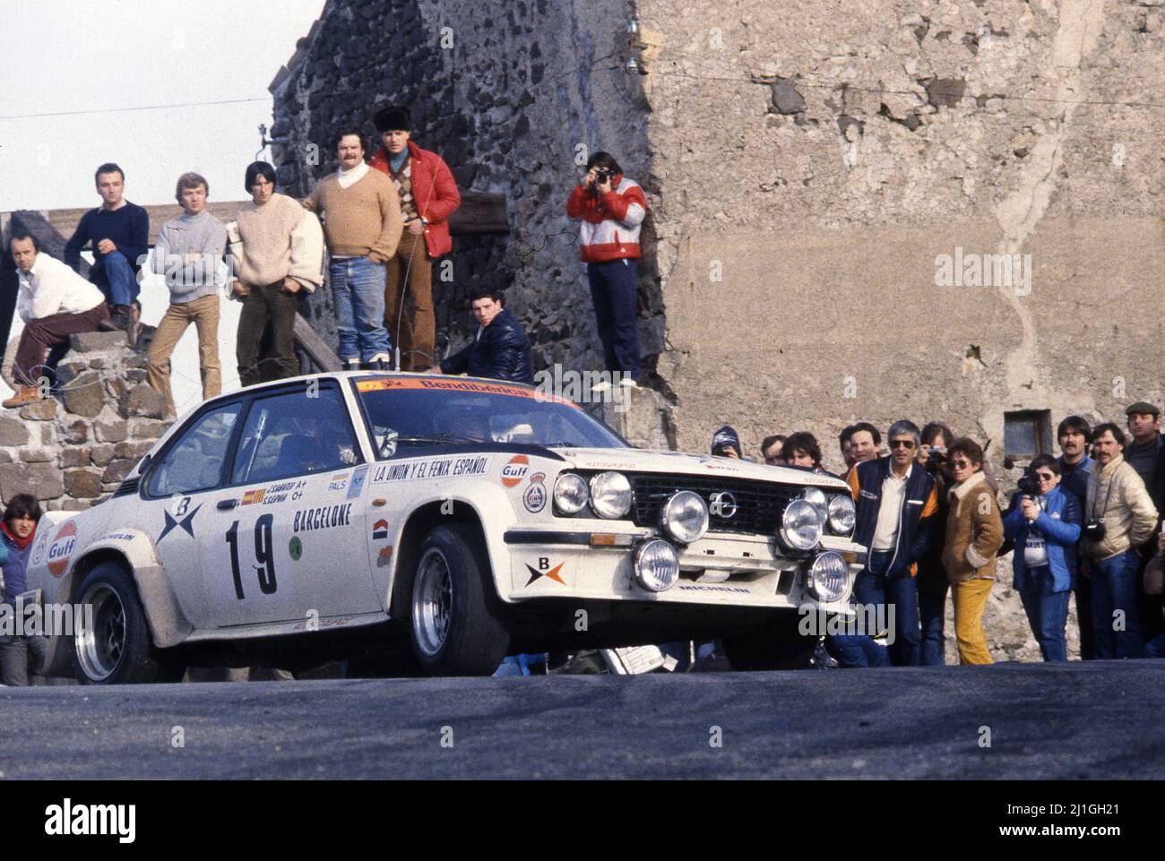 Salvador Servia (ESP) Jordi Sabater (ESP) Opel Ascona 400 GrB Rac ...