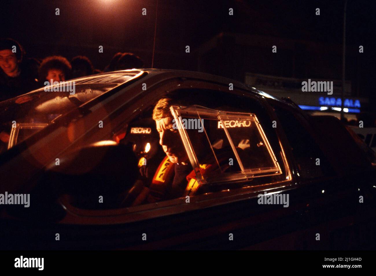 Walter Rohrl (GER) Lancia Rally 037 GrB Martini Racing 1st position ...