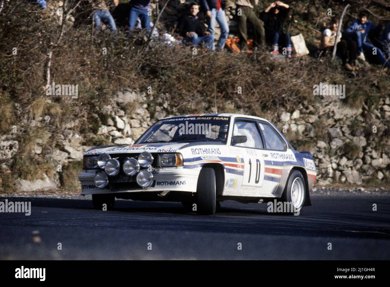 Guy Frequelin (FRA) Jean Francois Fauchille (FRA) Opel Ascona 400 GrB ...