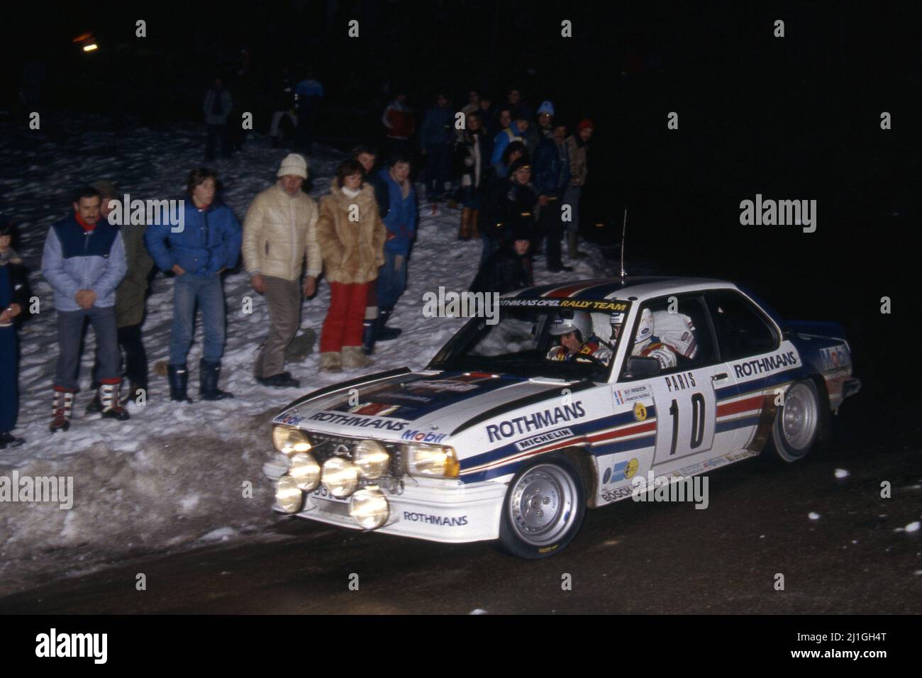 Guy Frequelin (FRA) Jean Francois Fauchille (FRA) Opel Ascona 400 GrB ...