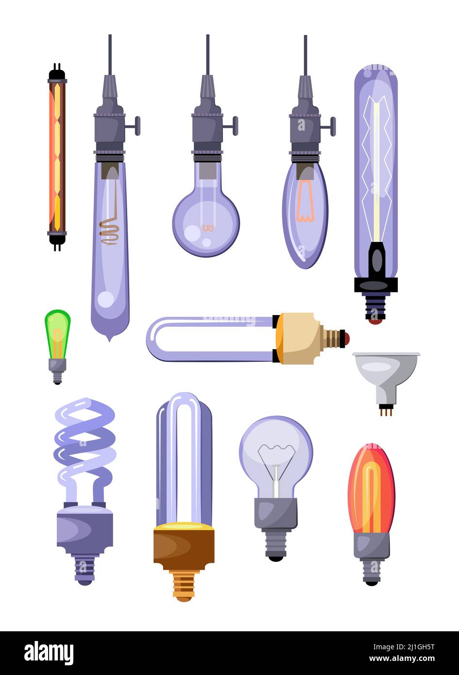 Set of used light bulbs hi-res stock photography and images - Alamy