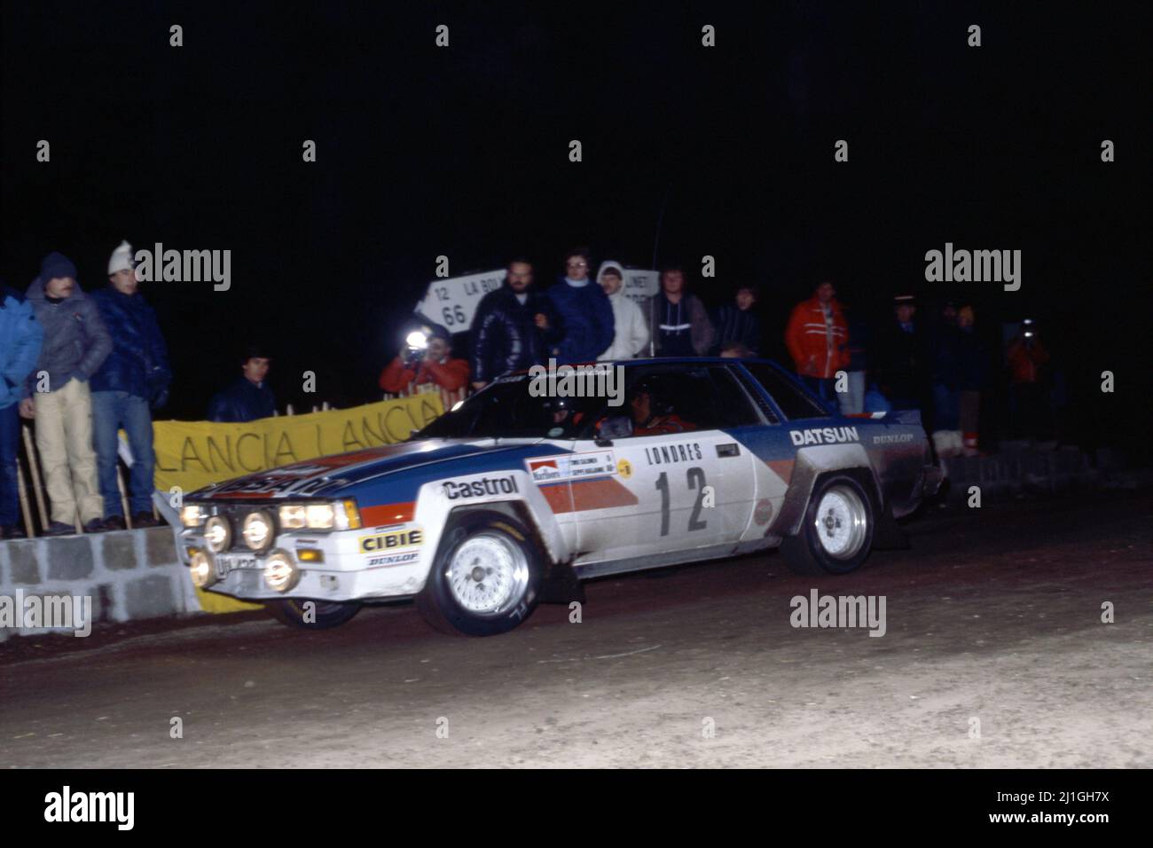 Timo Salonen (FIN) Seppo Harjanne (FIN) Nissan 240 RS GrB Team Nissan ...