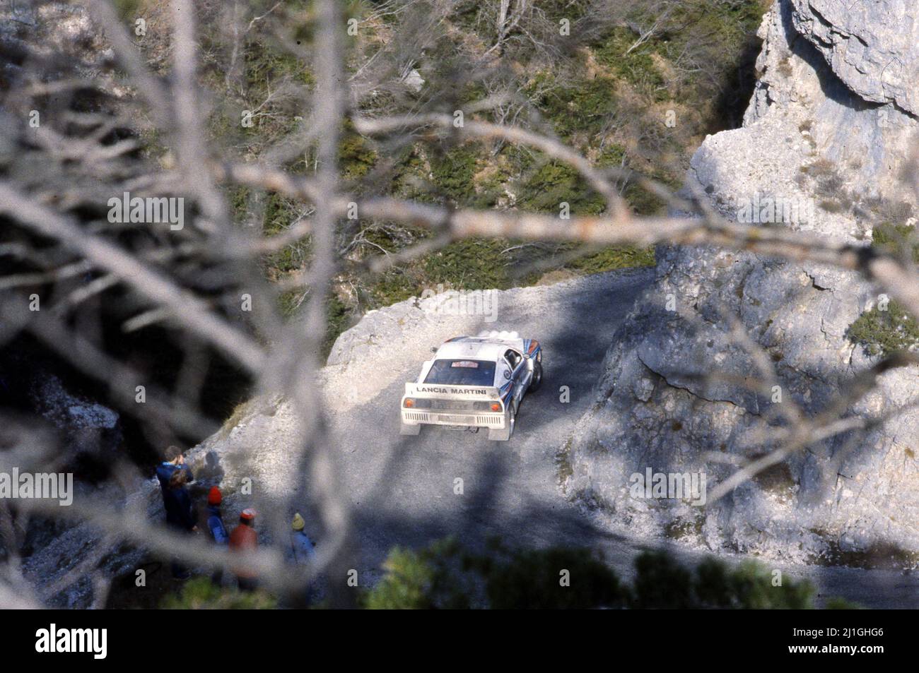 Walter Rohrl (GER) Christian Geistdorfer (GER) Lancia Rally 037 GrB ...