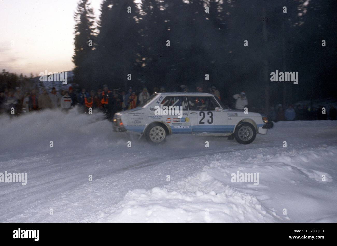 Ola Stromberg (SWE) Bruno Berglund (SWE) Saab 99 Turbo GrA Saab Sport ...