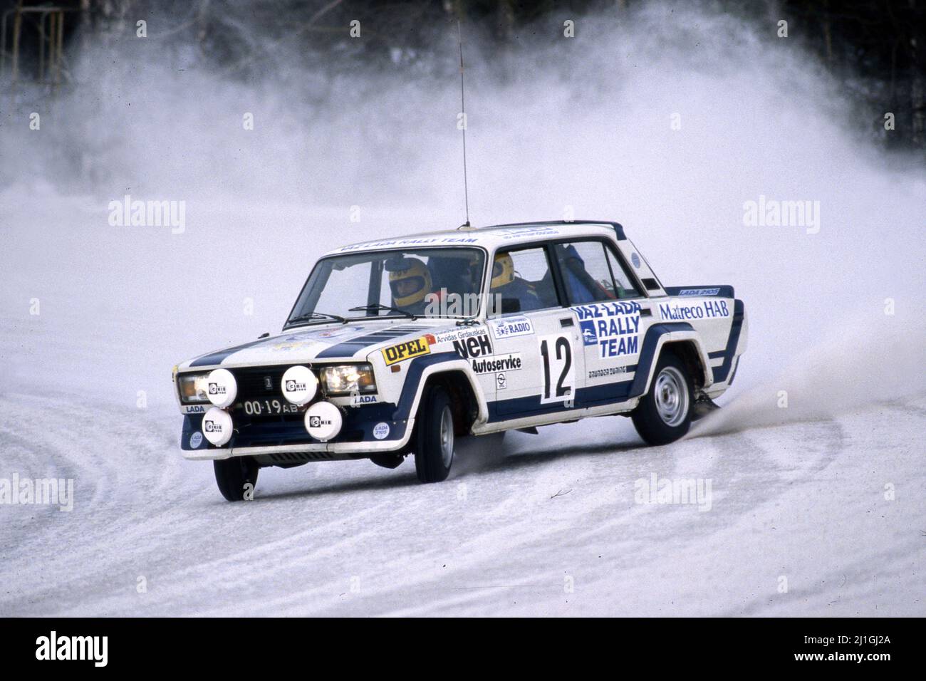 Stassis Brundza (RUS) Arvidas Girdauskas (RUS) Lada 2105 GrB Uaz Lada ...