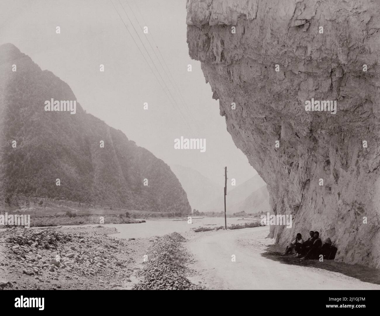 Retro photo of georgian military road hi-res stock photography and ...