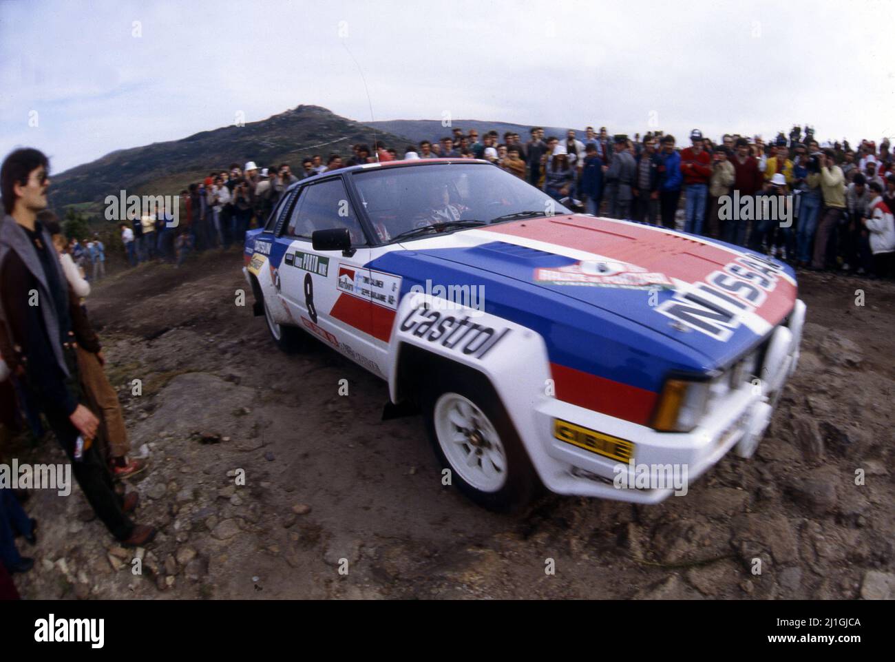 Timo Salonen (FIN) Seppo Harjanne (FIN) Nissan 240 RS GrB Team Nissan ...