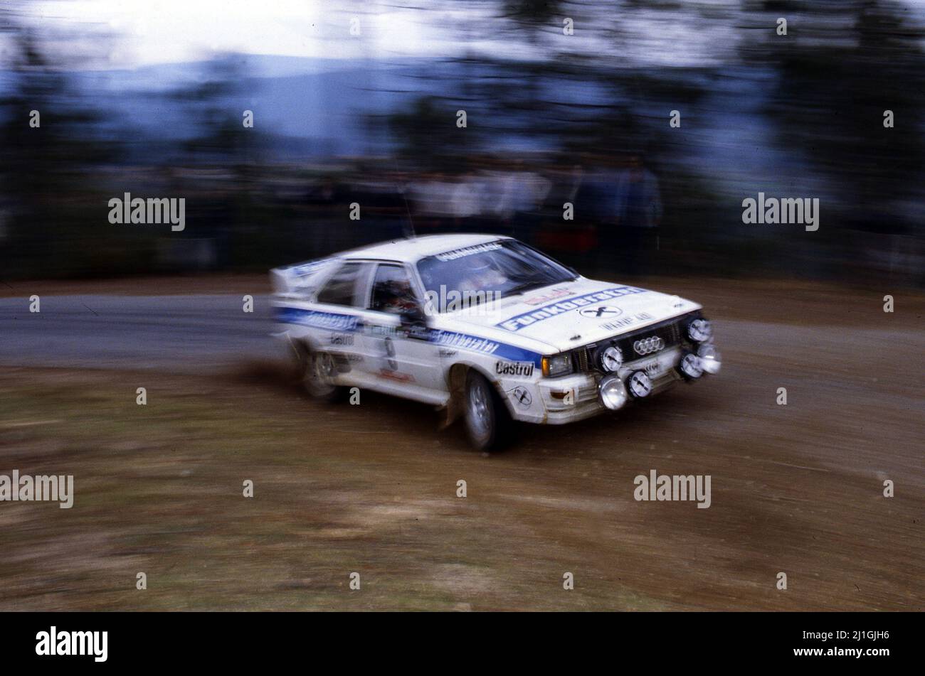 Franz Wittmann (AUT) Peter Diekmann (GER) Audi Quattro GrB ...