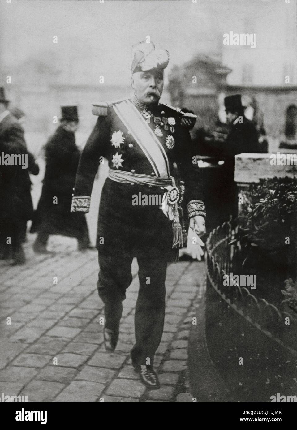 Vintage photo of French general Pau. 1916 Paul Marie Cesar Gerald Pau ...
