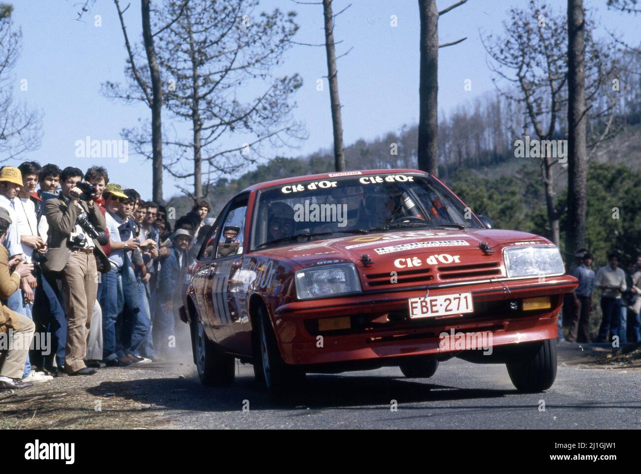 Marc Duez (BEL) Leon Lejeune (BEL) Opel Manta GTE GrA Things Stock ...