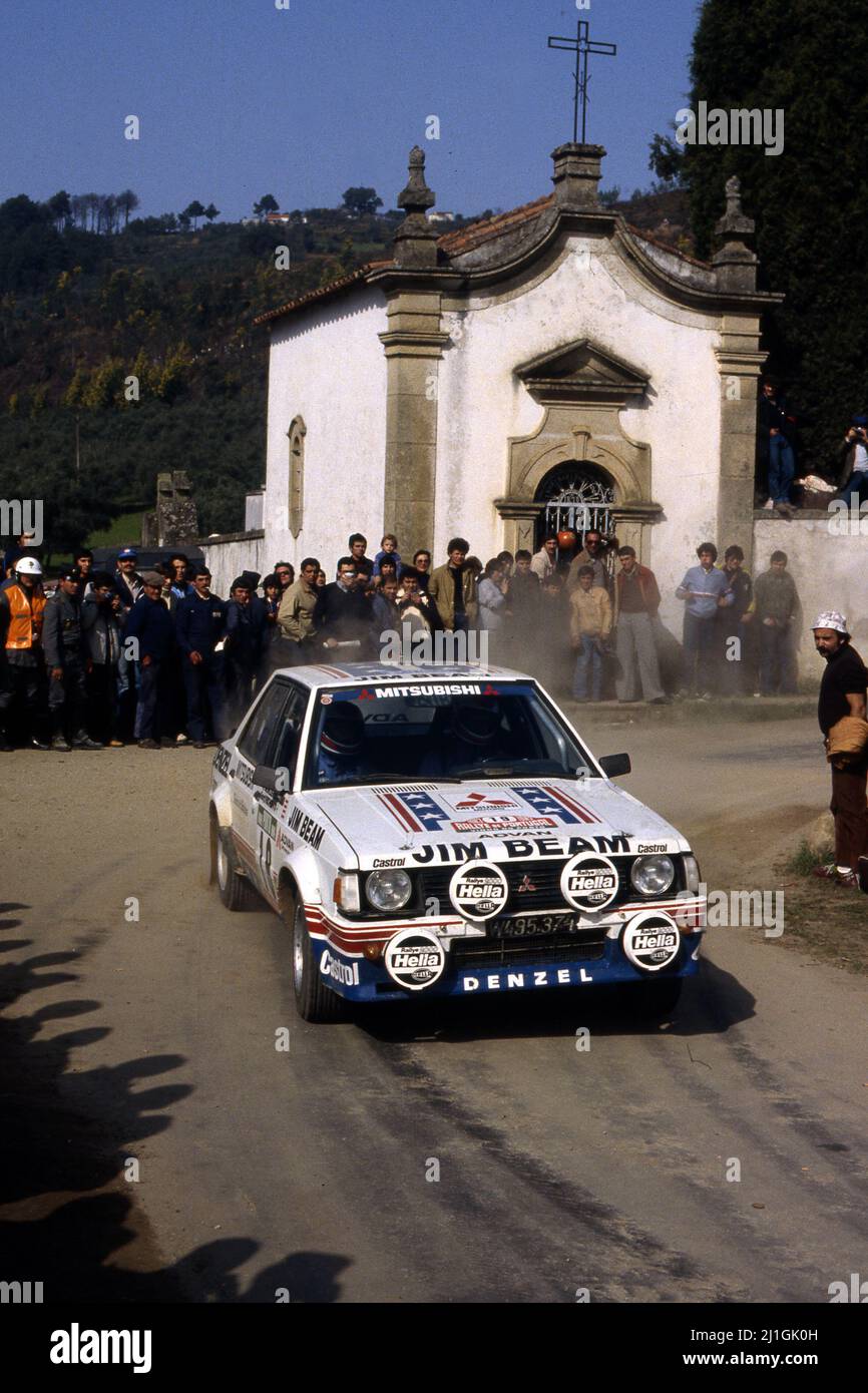 Georg Fisher (AUT) Michael Weinzierl (AUT) Mitsubishi Lancer Turbo Gr4 ...