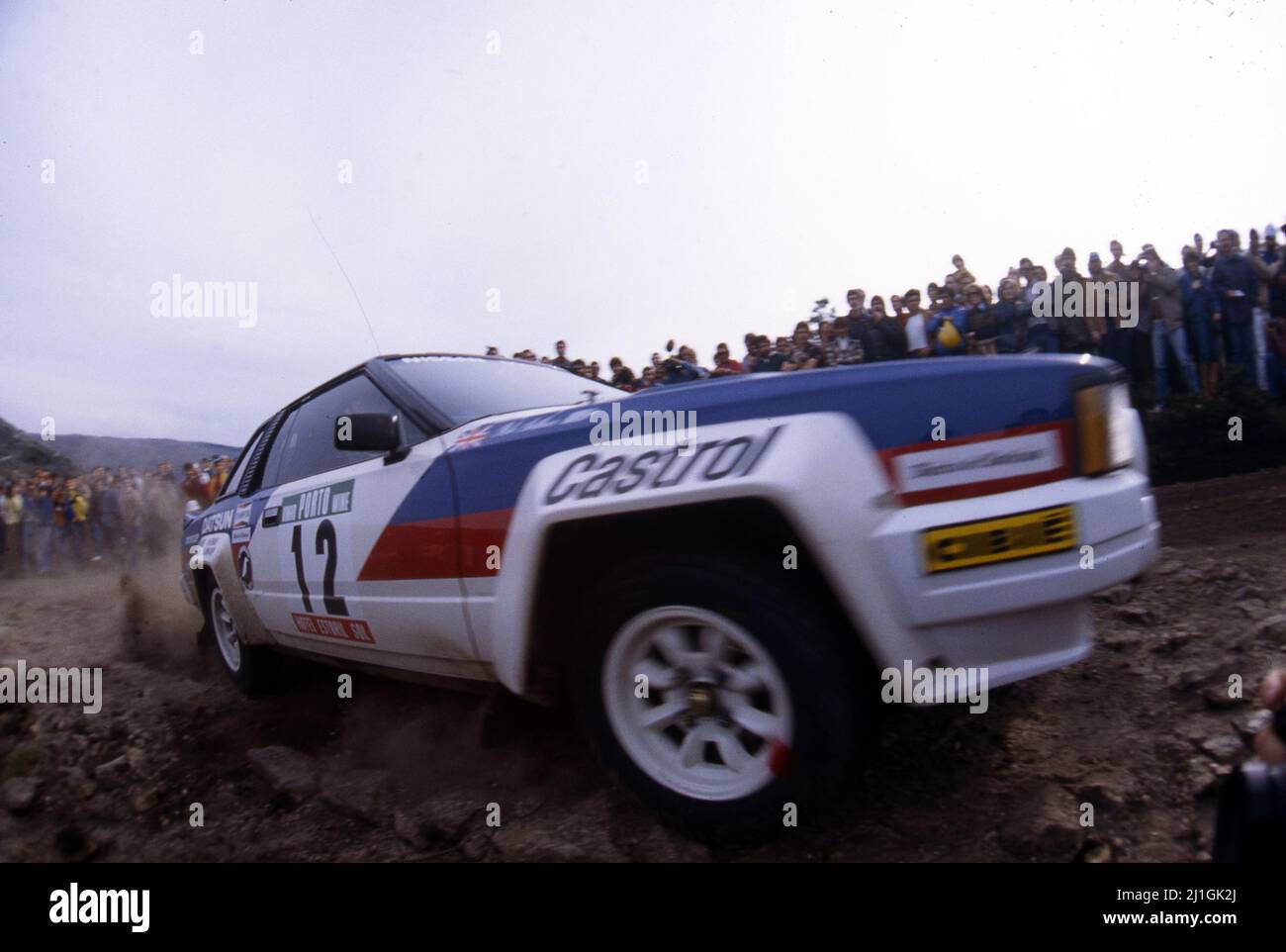 Terry Kaby (GBR) Rob Arthur (GBR) Nissan 240RS GrB Stock Photo - Alamy