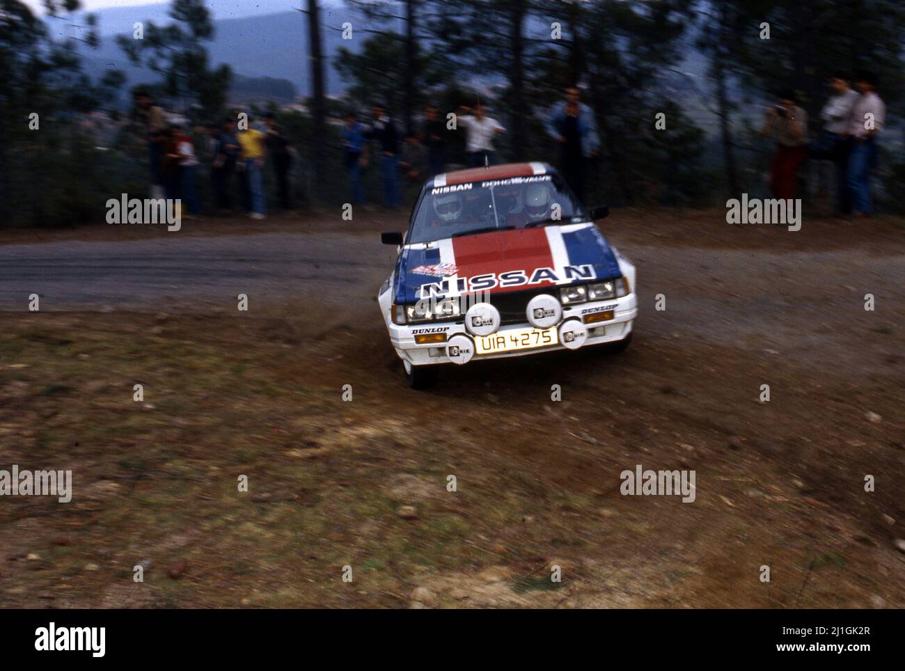 Terry Kaby (GBR) Rob Arthur (GBR) Nissan 240RS GrB Stock Photo - Alamy