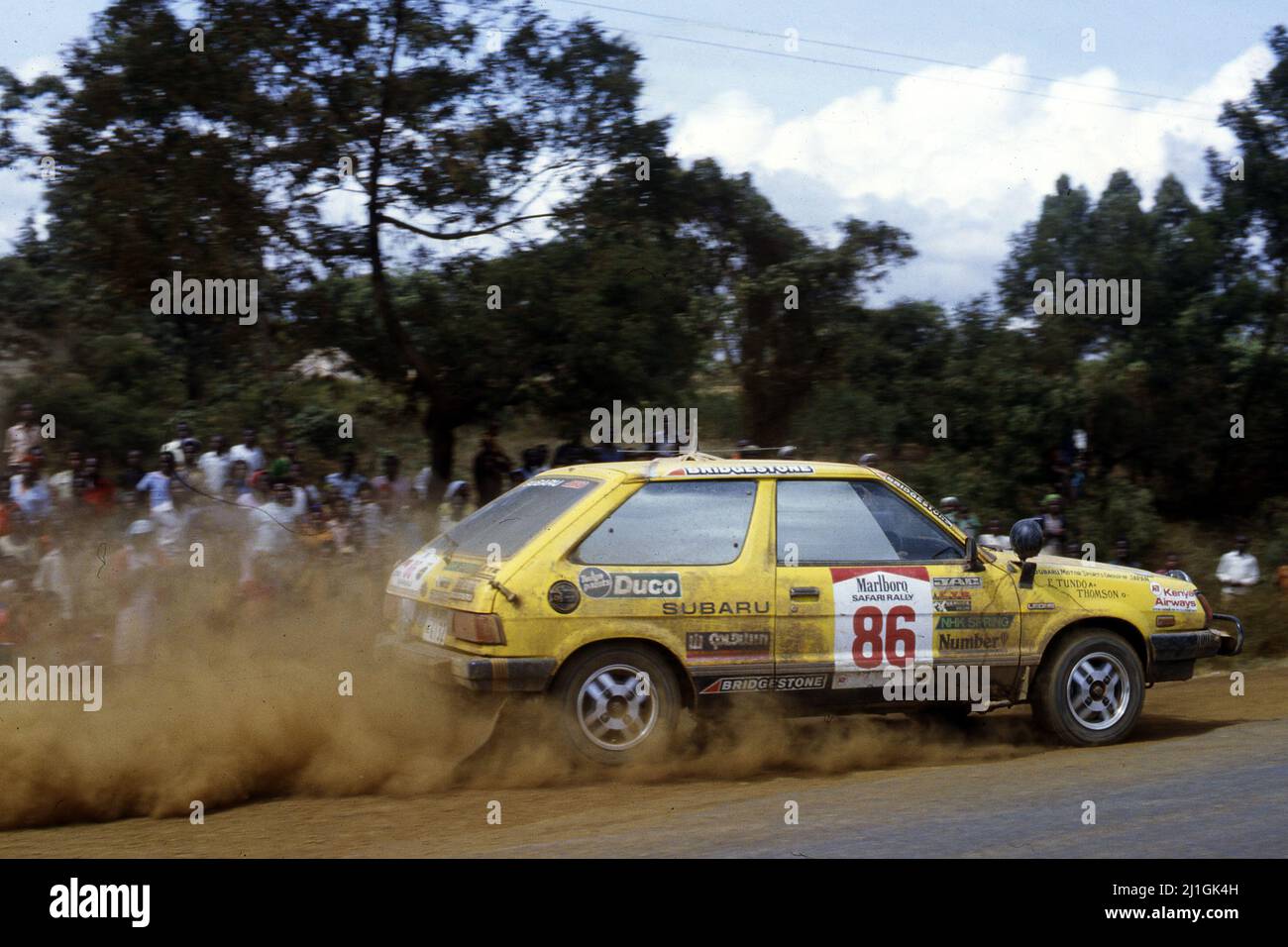Frank Tundo (EAK) Quentin Thompson (EAK) Subaru 4WD Swingback Gr2 ...
