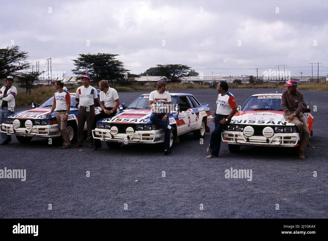 The official photo shot of Team Nissan Stock Photo - Alamy