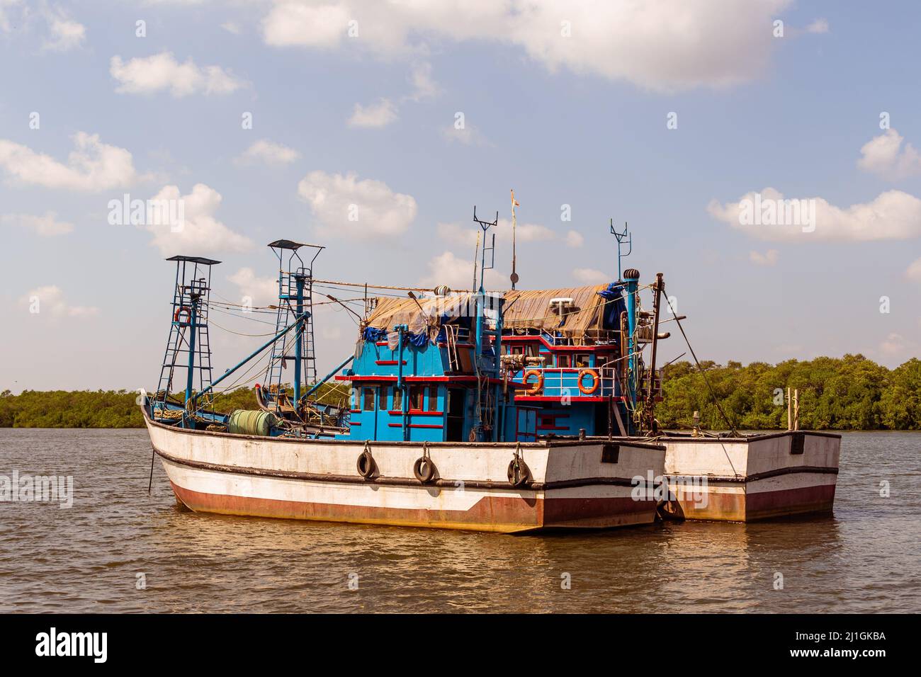 Old Goa Goa India - January 25th 2022: Marina Landscape at Old Goa ...