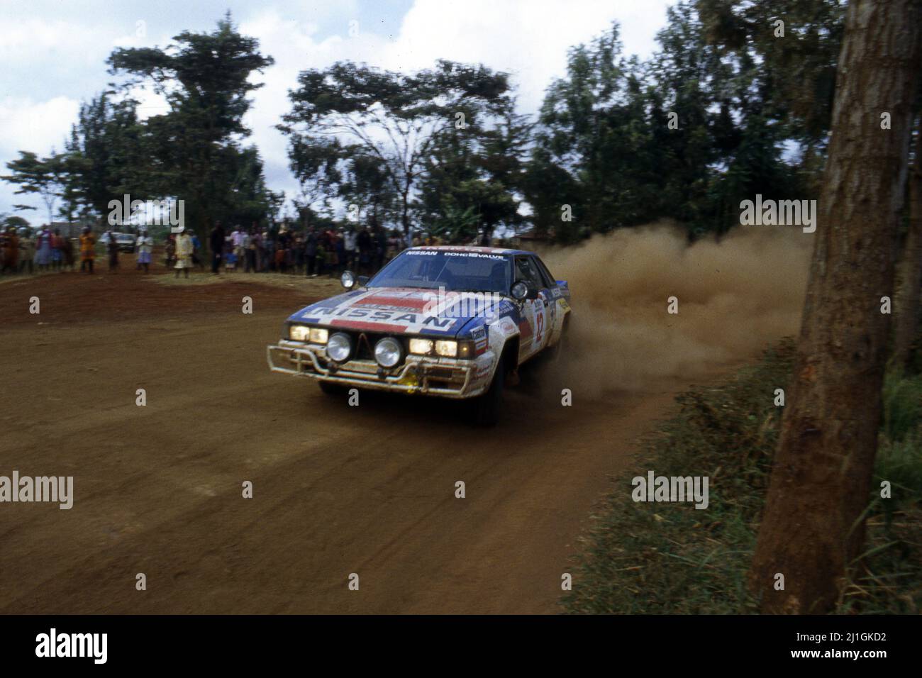 Jayant Shah (EAK) Aslam Khan (EAK) Nissan 240RS GrB Stock Photo - Alamy