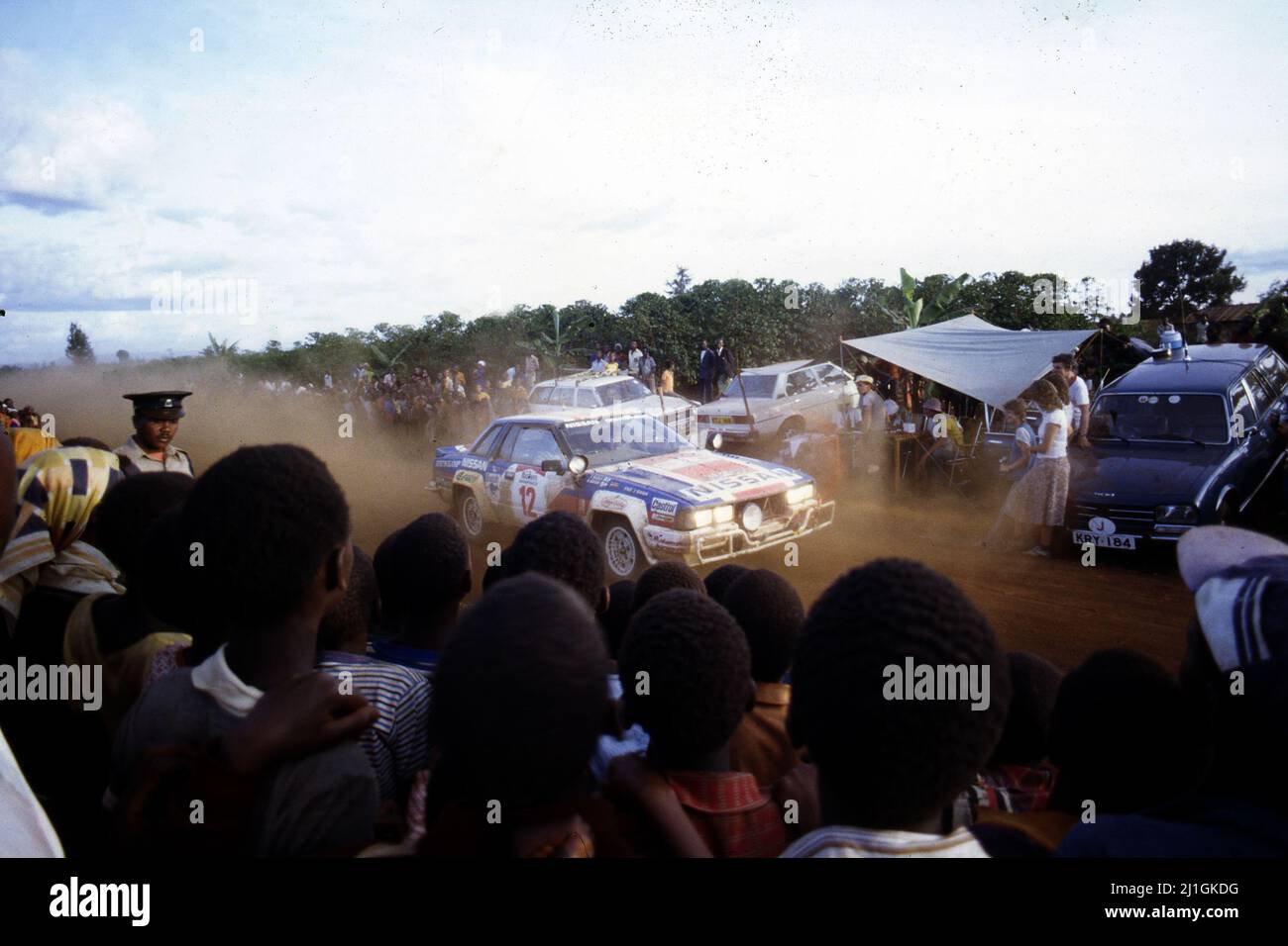 Jayant Shah (EAK) Aslam Khan (EAK) Nissan 240RS GrB Stock Photo - Alamy