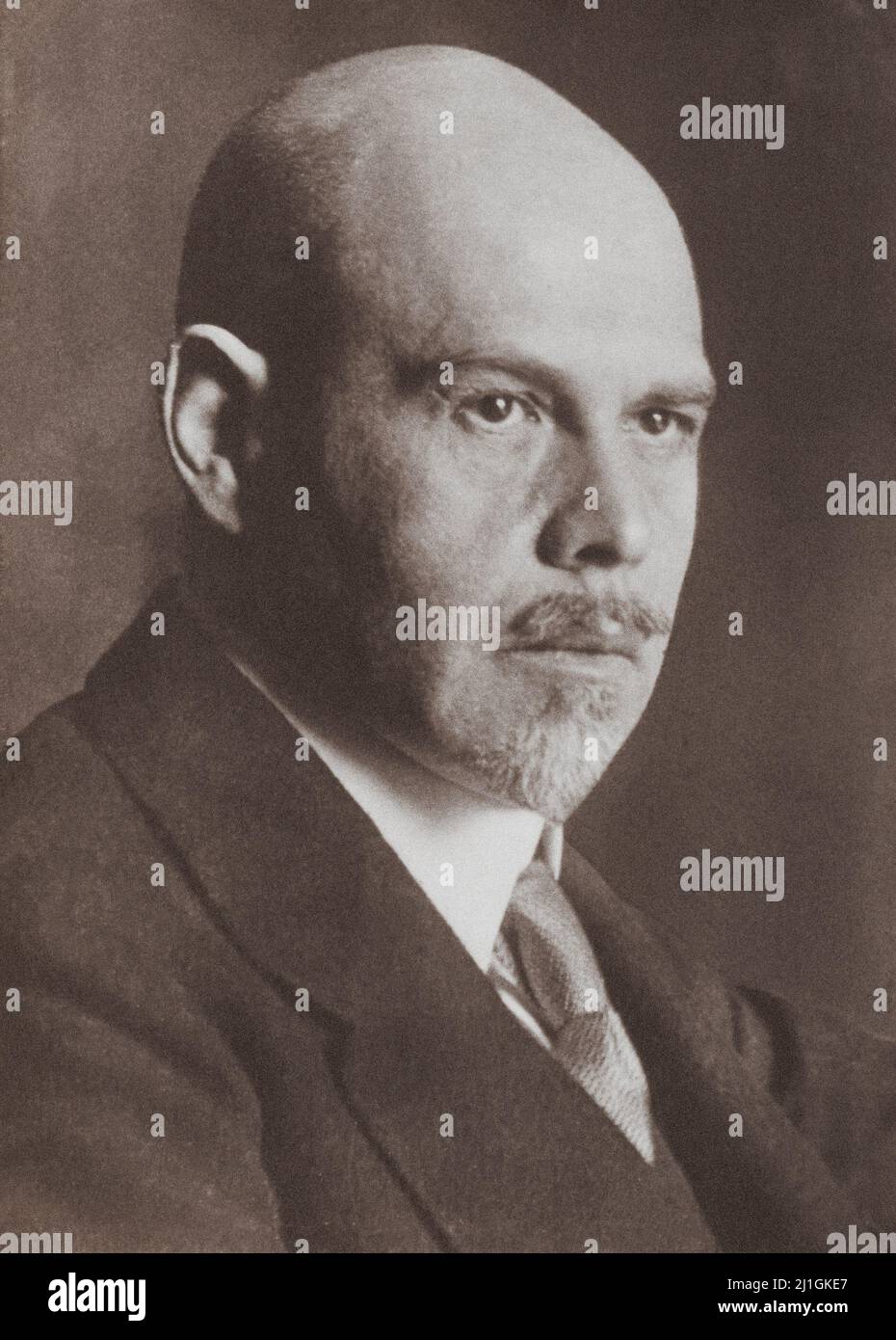 Portrait of Walther Rathenau. 1920 Walther Rathenau (1867 – 1922) was a ...
