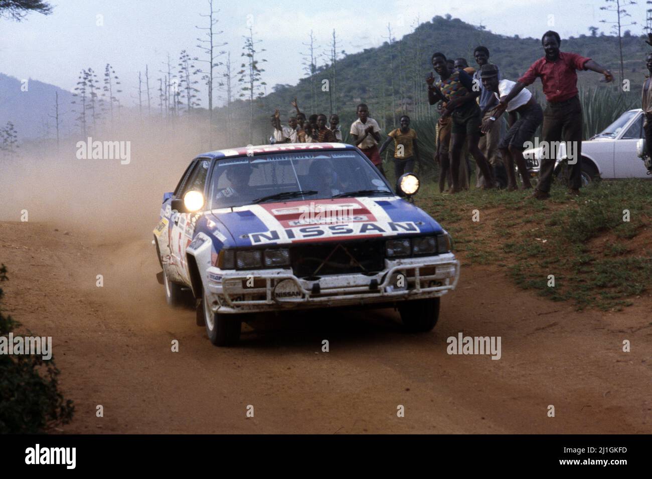 Mike Kirkland (EAK) Anton Levitan (EAK) Nissan 240RS GrB DT Dobie & Co ...