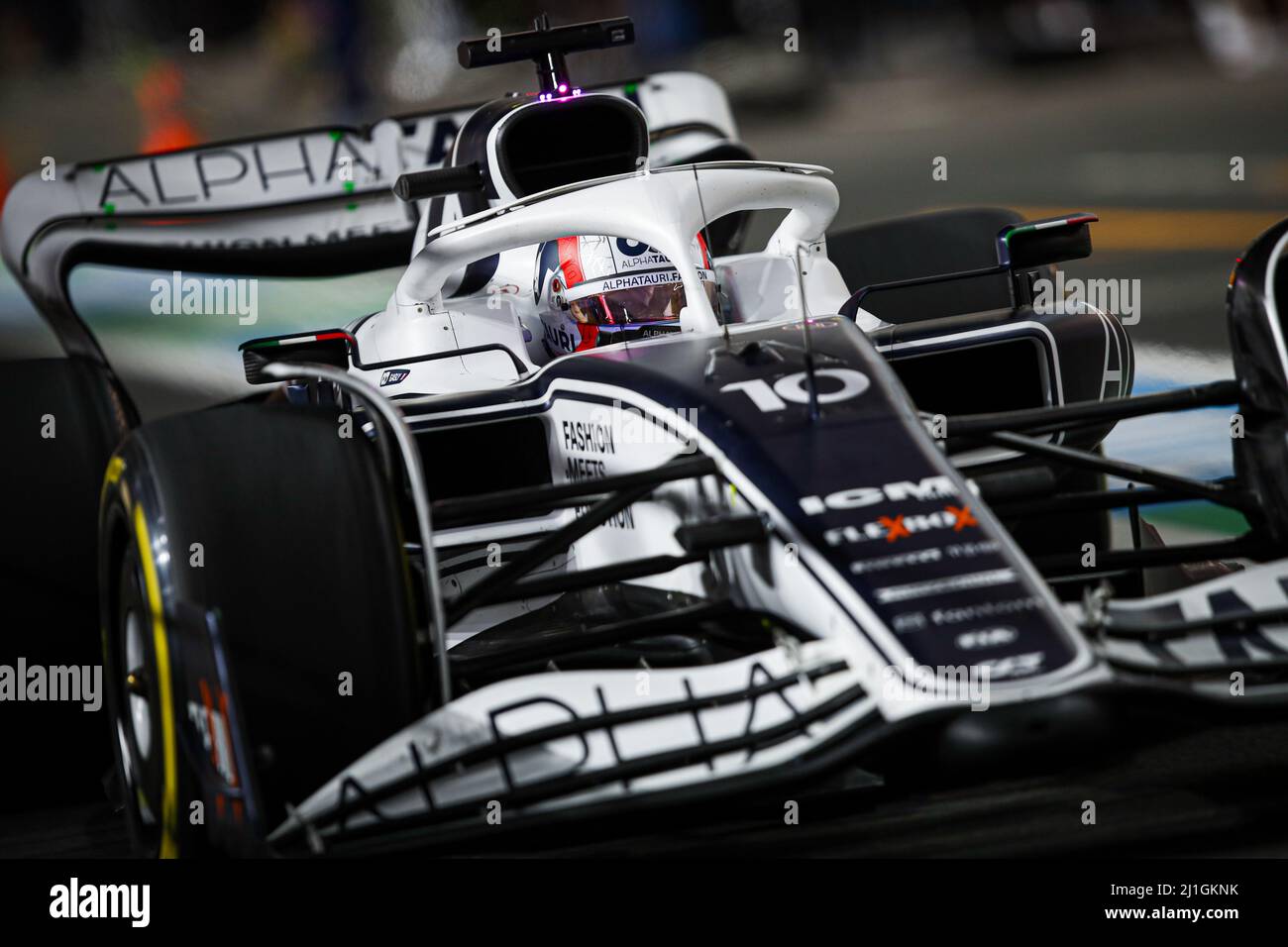 10 GASLY Pierre (fra), Scuderia AlphaTauri AT03, action during the Formula 1 STC Saudi Arabian ...