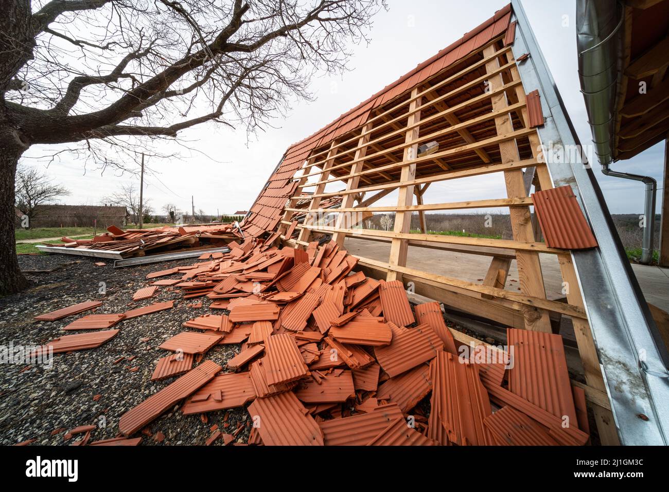 Flood after rain hurricane dirty hi-res stock photography and images ...