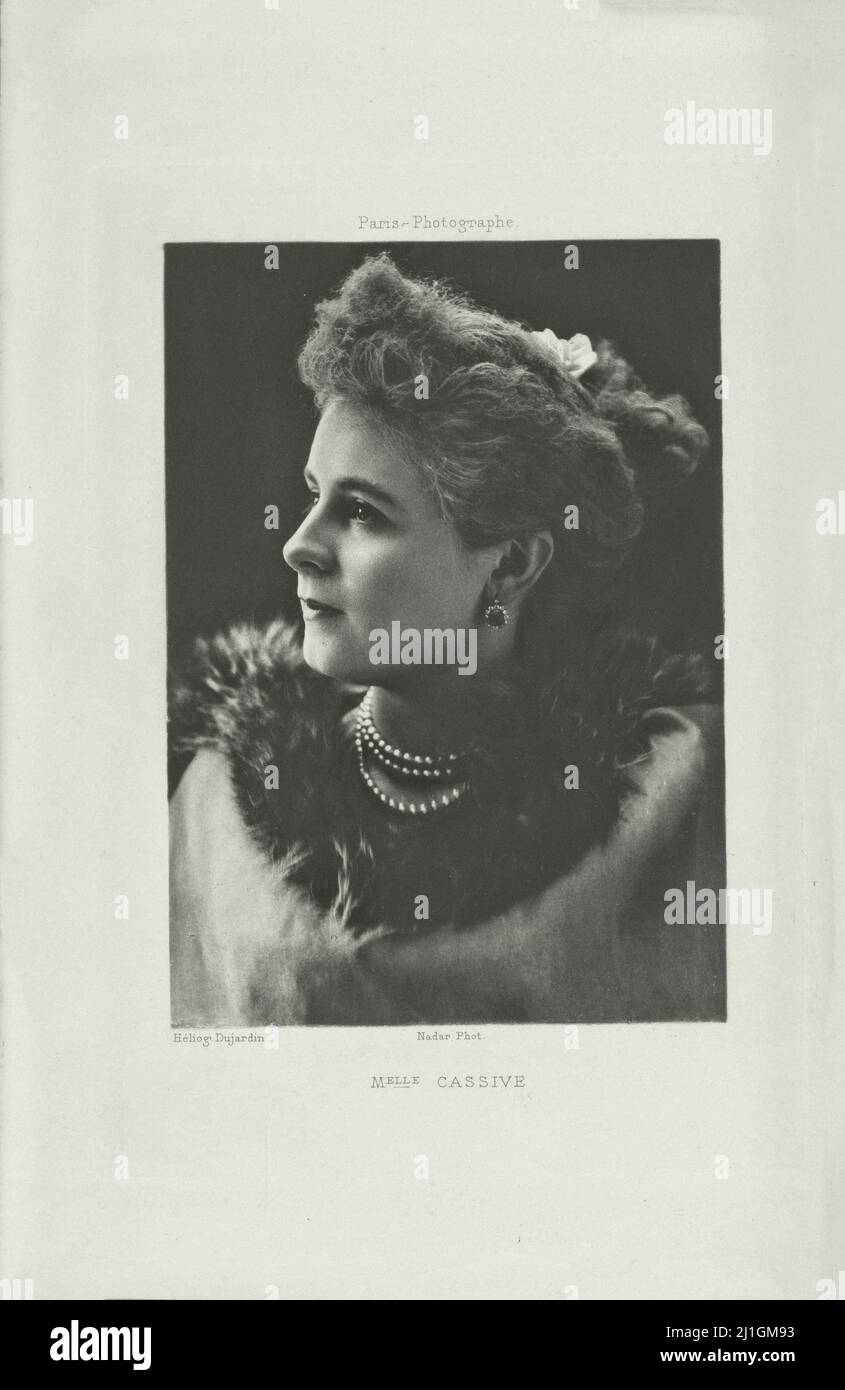 Vintage photo of armande cassive hi-res stock photography and images ...