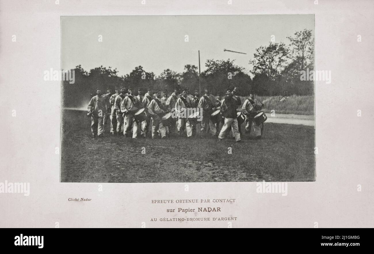 19th century french military drummers hi-res stock photography and ...
