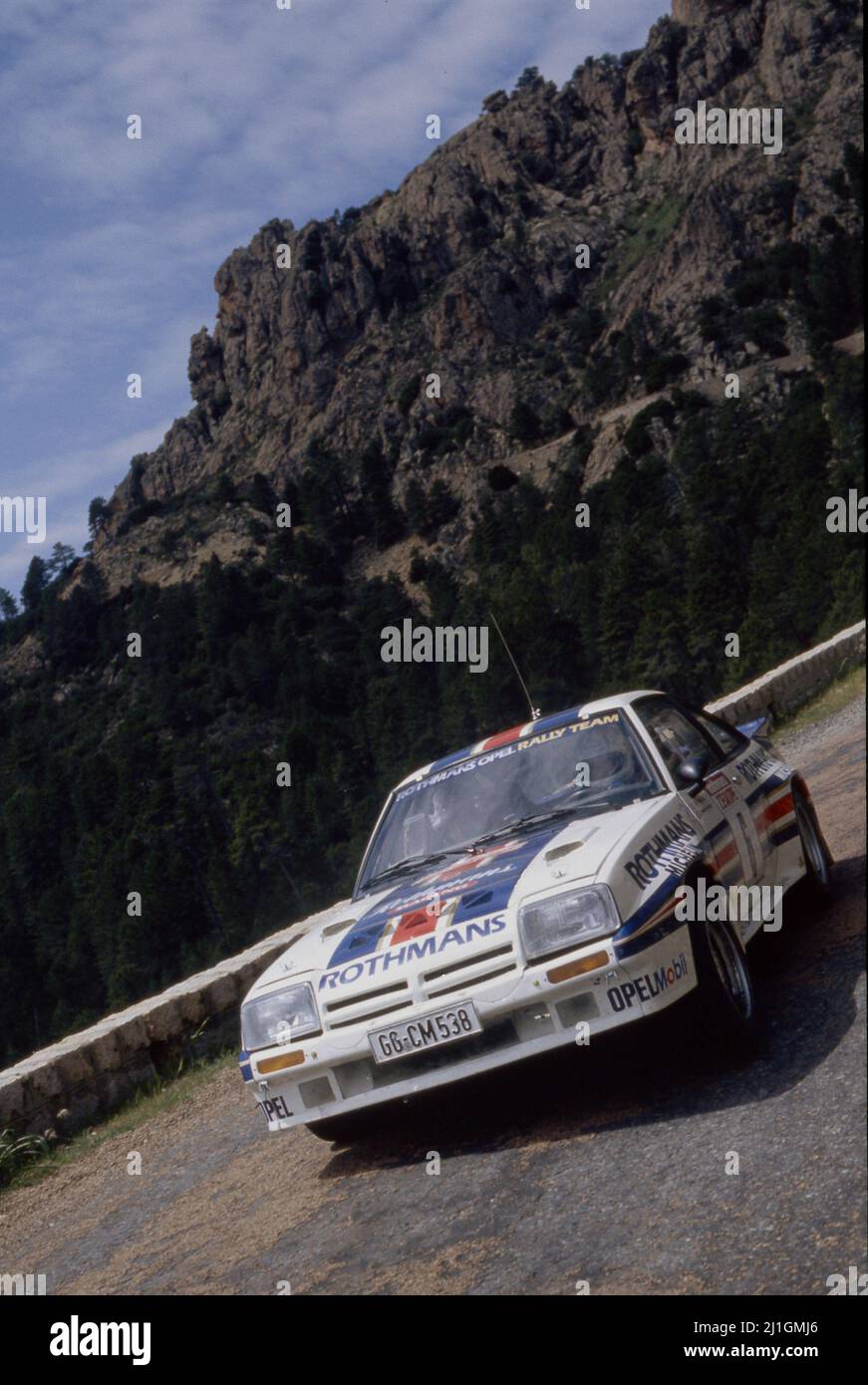 Guy Frequelin (FRA) Jean Francois Fauchille (FRA) Opel Manta 400 GrB ...
